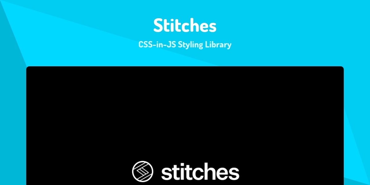 Stitches Css In Js Styling Library Made With Reactjs 3397